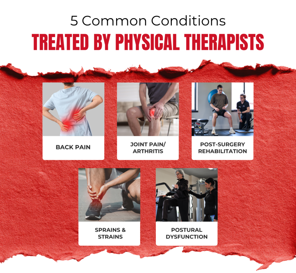 5 Common Conditions Physical Therapists Treat